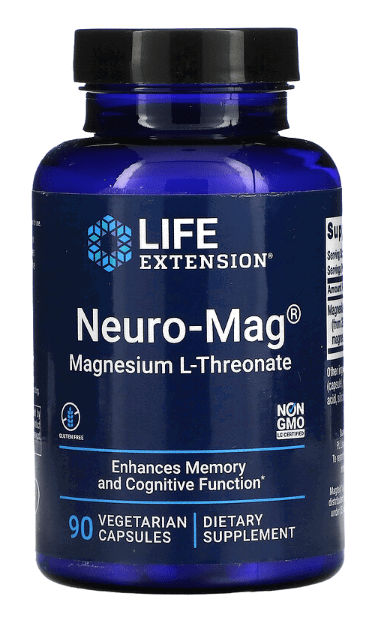 Life Extension Neuro-Mag Magnesium L-Threonate, 90 Kapsül
