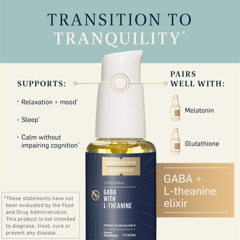 Quicksilver Scientific Liposomal GABA with L Theanine