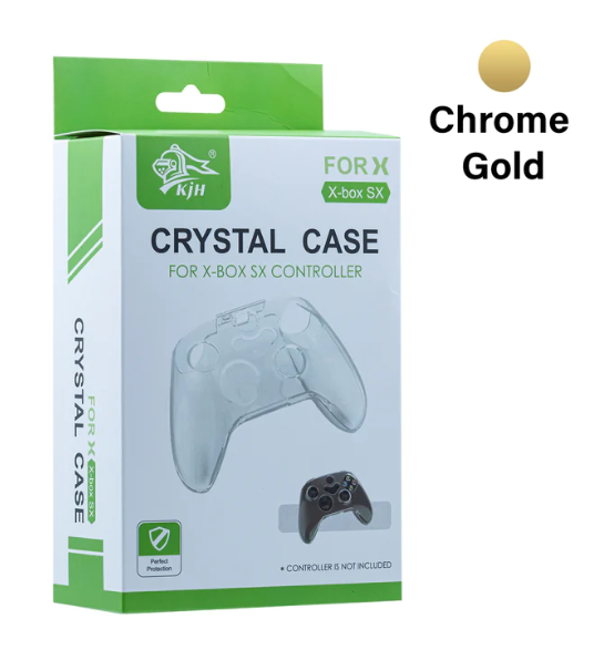 Crystal Case for Xbox Series X/S Controller GOLD - أوفيس ون Office...