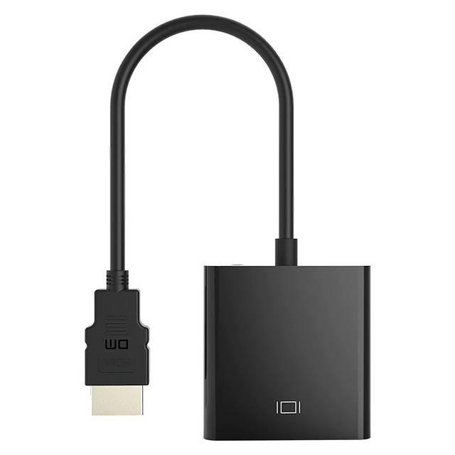 DM HDMI to VGA + 3.5mm Audio Adapter [CHB021] - أوفيس ون Office one