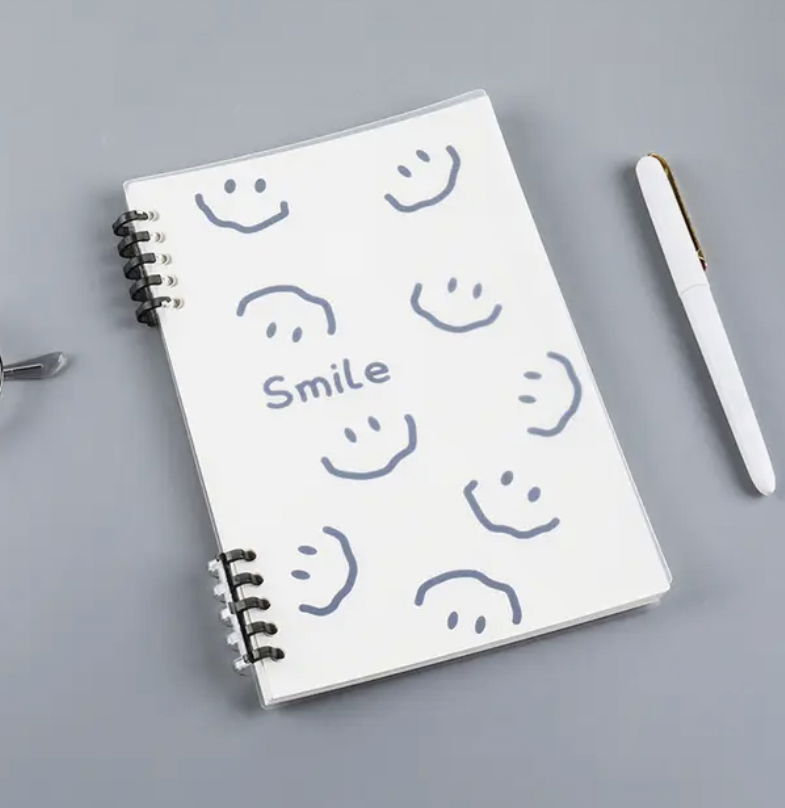 Smiley face notebook - Lever du soleil