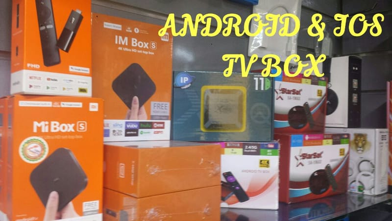 علب التلفزيون TV BOX , ANDROID & IOS - D3 ELECTROSAT