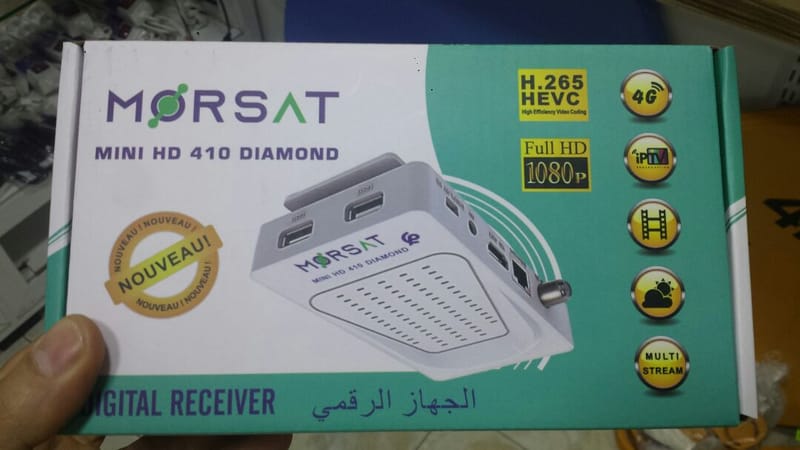 MORSAT MINI HD 410 DIAMAND - D3 ELECTROSAT