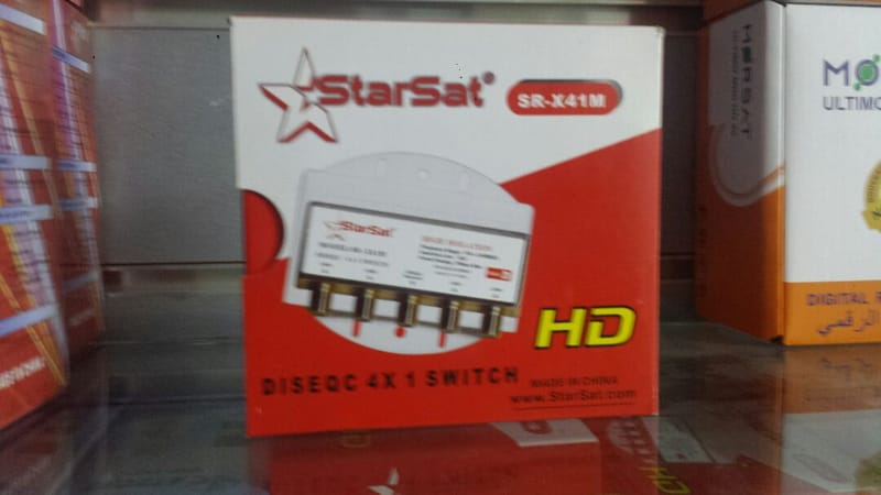 Switch STARSAT SR-X41M - D3 ELECTROSAT