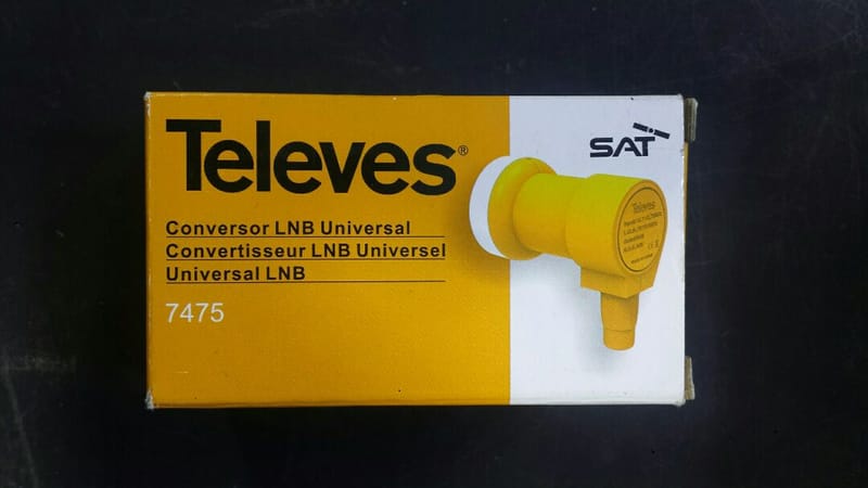 LNB Universal TELEVES 7474 - D3 ELECTROSAT