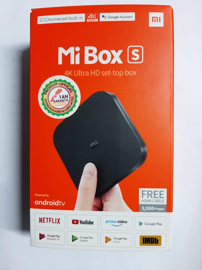 MI BOX S ANDROID TV XIAOMI - D3 ELECTROSAT
