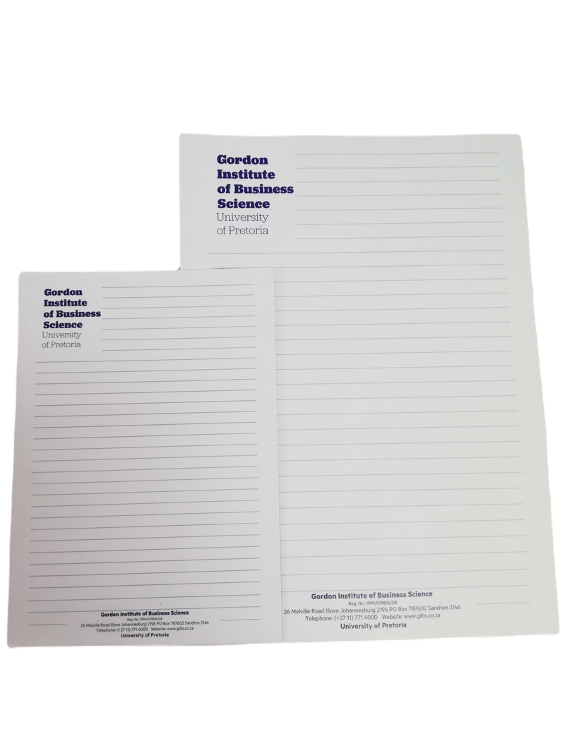 GIBS Note Pads - KUDOS