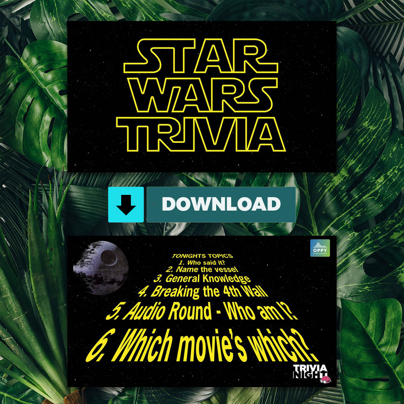 PAPER BASED VIA DOWNLOAD - Pub Trivia Australia
