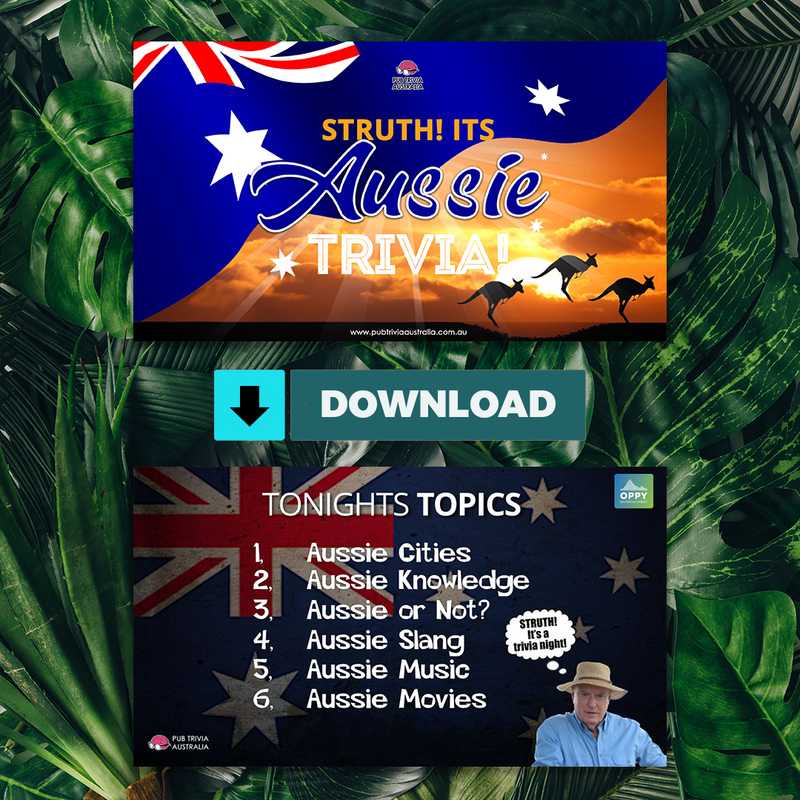 BIGSCREEN VIA DOWNLOAD - Pub Trivia Australia