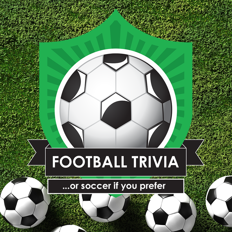 FOOTBALL (Soccer) themed BIG SCREEN trivia game