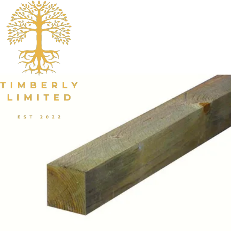 Sawn Timber Post Tanalised - Treated | Timberly Limited Hereford