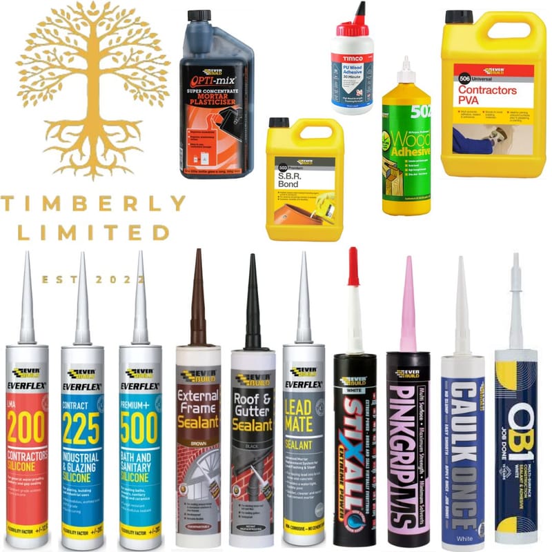 CHEMICALS |SEALANTS |ADHESIVES - Timberly Limited | Hereford Herefordshire