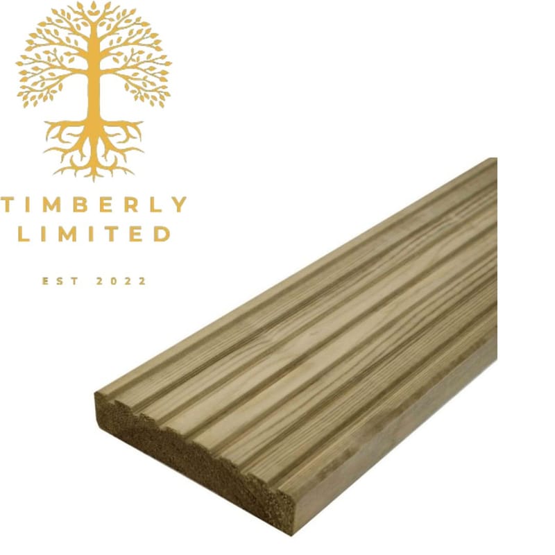 Decking Boards Treated 38mm x 125mm | Timberly Limited Hereford