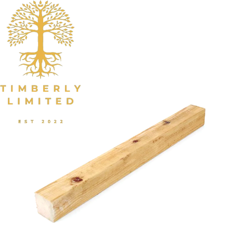Decking Blank Square Timber Spindle Treated| Timberly Limited Hereford