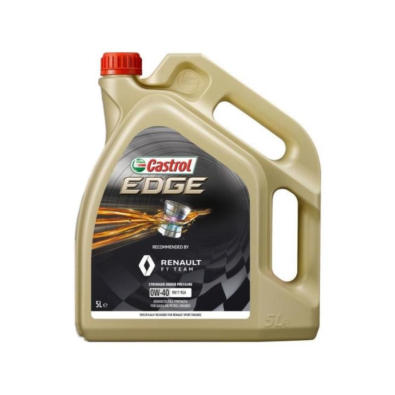 שמן מנוע Castrol Edge Renault 0W-40 RN17 RSA 5L