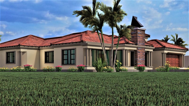 SA-00168 5 BEDROOM Rural AREA - SITHAGU ARCHITECTS