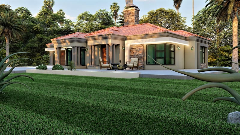 SA-00168 5 BEDROOM Rural AREA - SITHAGU ARCHITECTS