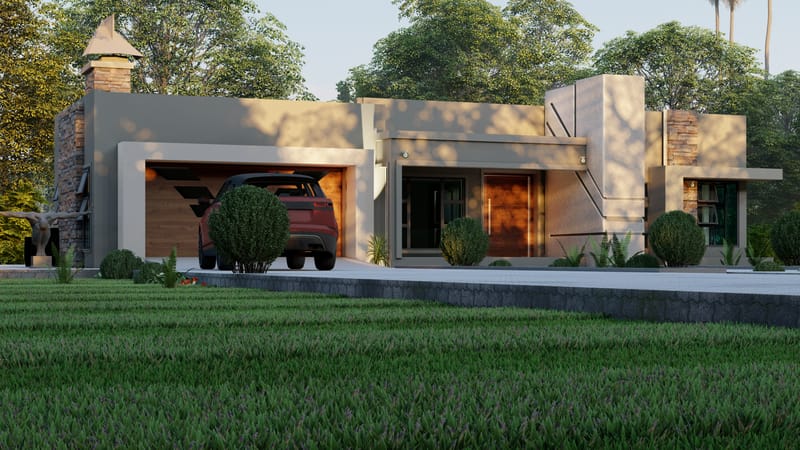 SA-00177 3 BEDROOM RURAL AREA - SITHAGU ARCHITECTS