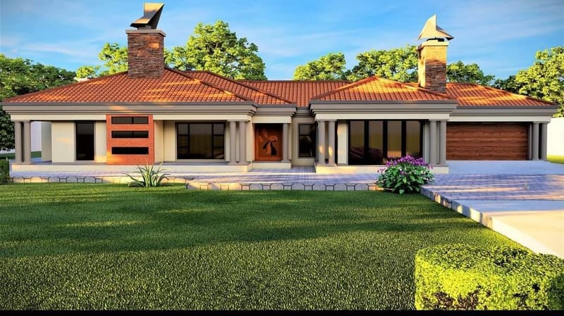 SA-00257 4 BEDROOM RURAL AREA - SITHAGU ARCHITECTS