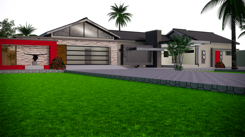 SA-00142 Non-Approval 4 bedroom - SITHAGU ARCHITECTS