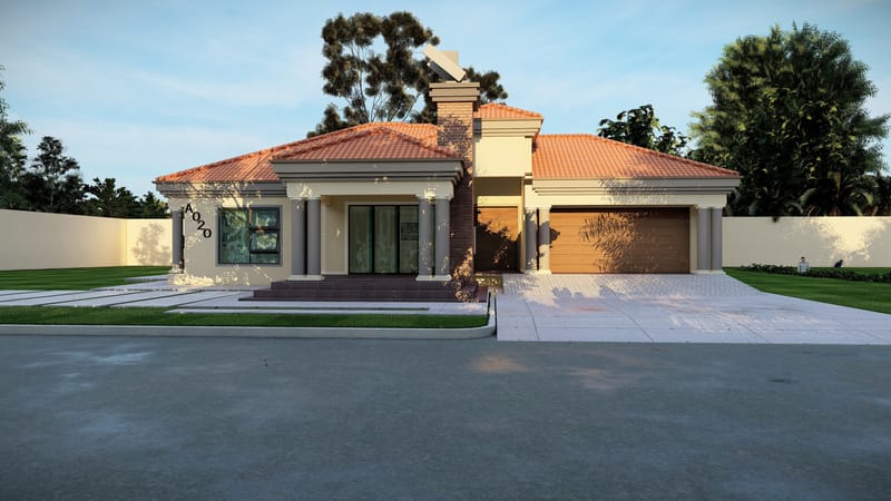 SA-00178 3 BEDROOM rural area - SITHAGU ARCHITECTS