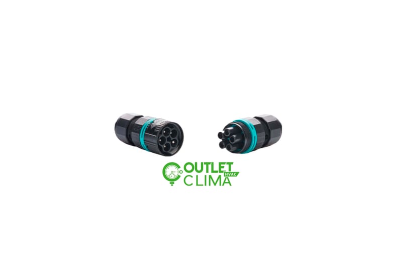 CONECTOR LINEAL FIJO HASTA 4 POLOS IP68 MAX 2,5 MM2 CTH391