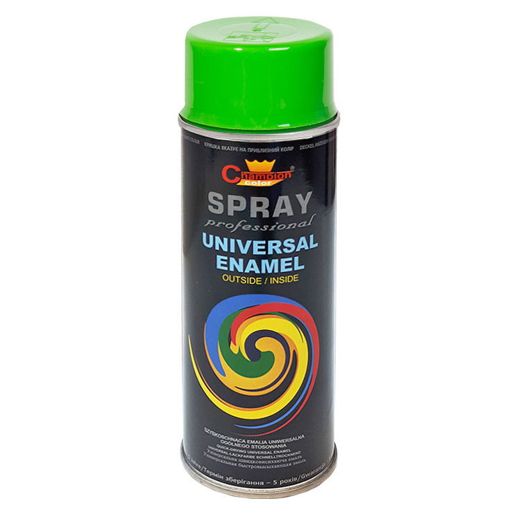 Spray vopsea Profesional CHAMPION RAL 6018 Verde 400ml - One Electric Light