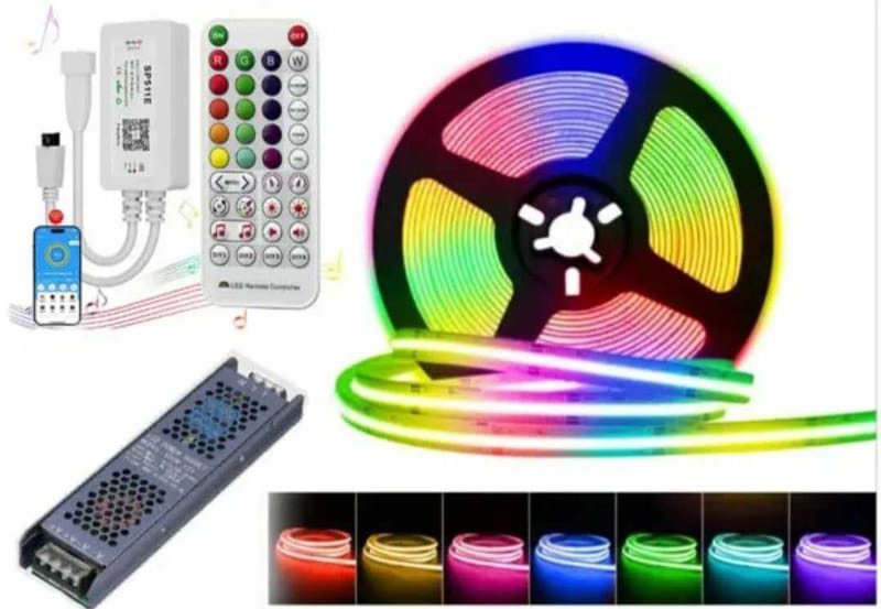 Kit banda LED RGB Lumina ambientala TV,Monitor,Mobilier - One Electr...