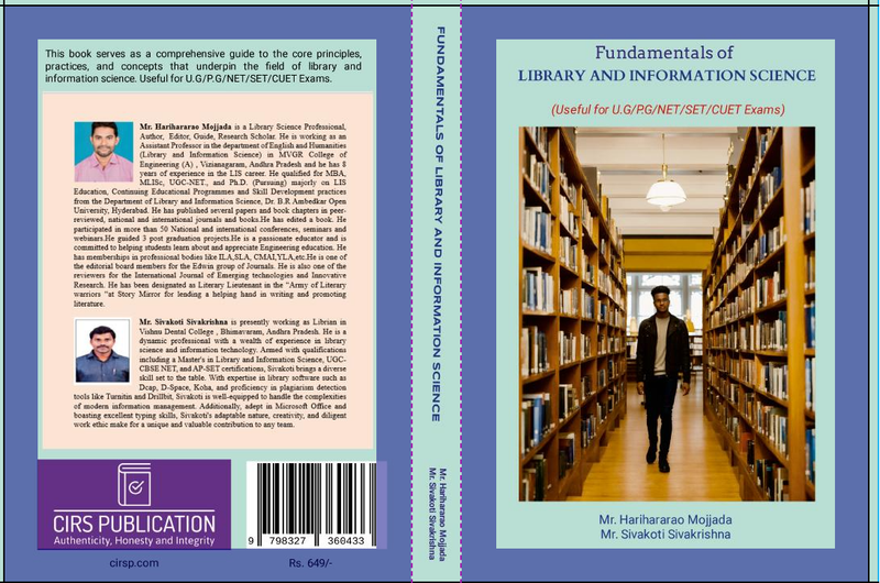 FUNDAMENTALS OF LIBRARY AND INFORMATION SCIENCE - CIRS PUBLICATION