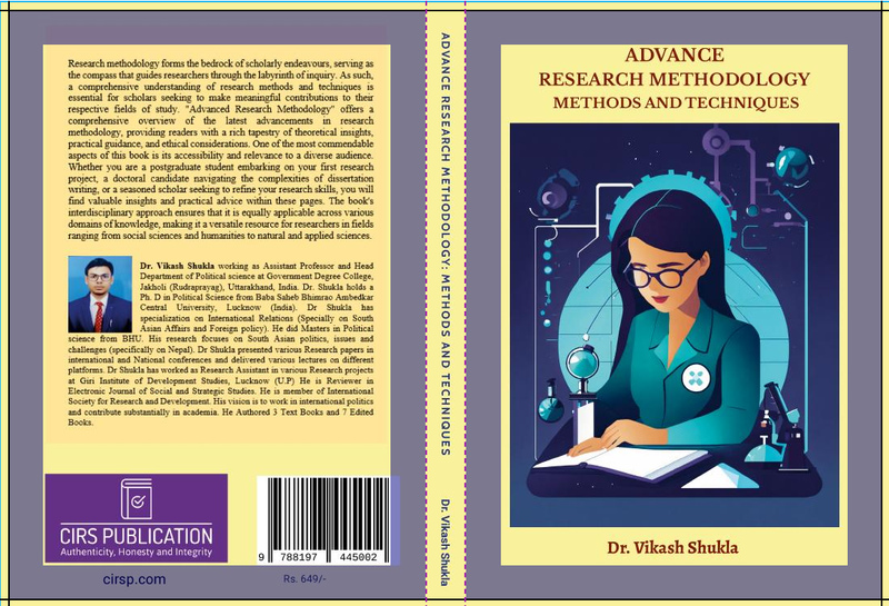 ADVANCE RESEARCH METHODOLOGY: METHODS AND TECHNIQUES