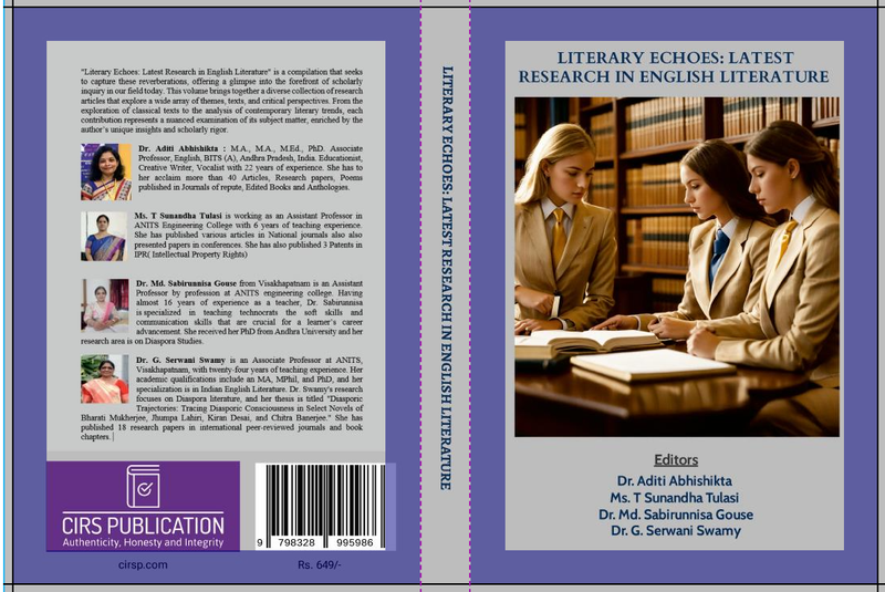 LITERARY ECHOES: LATEST RESEARCH IN ENGLISH LITERATURE - CIRS PUBLICATION