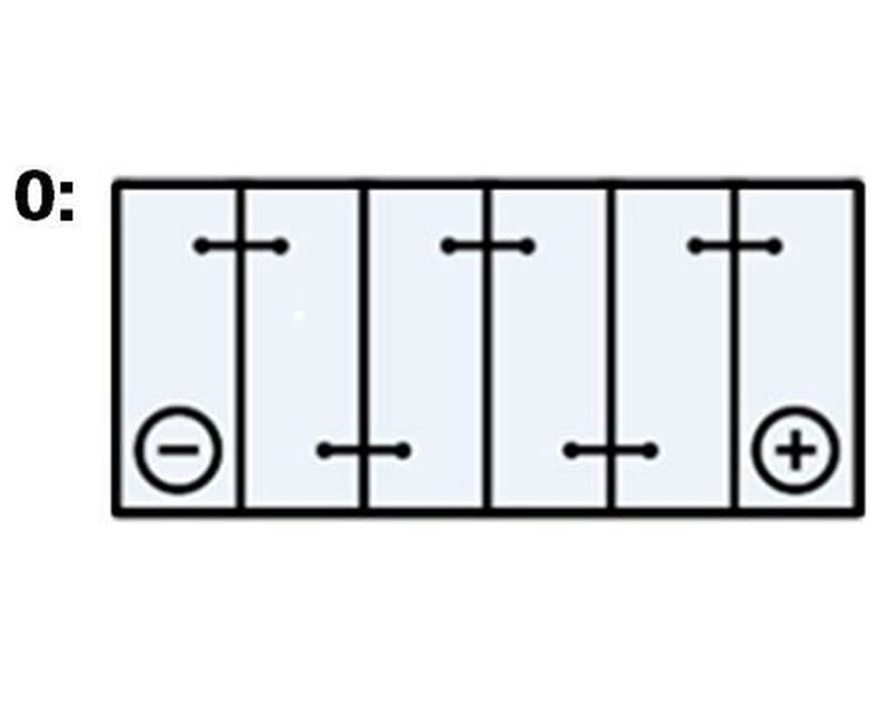 TECAR Batterie de démarrage 12V 58001 AGM - G-TUNING
