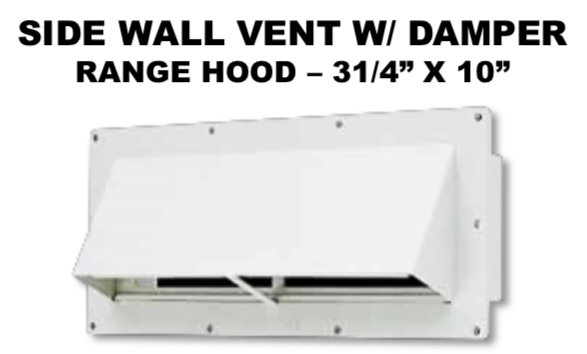 Side Wall Vent With Damper - Harbro Supply