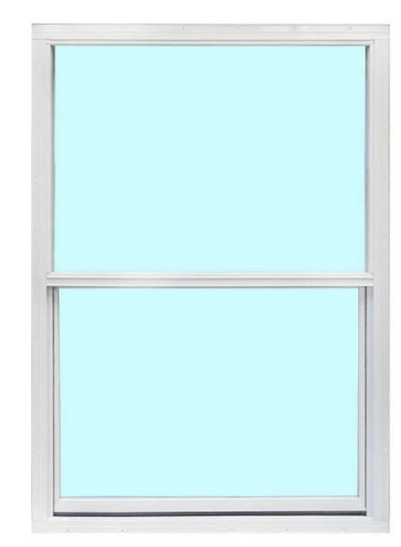 40X53 Self Storing Storm Window White (Inner) - Harbro Supply