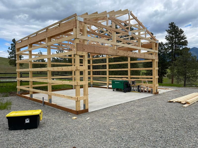 Post Frame - Kings Peak Construction