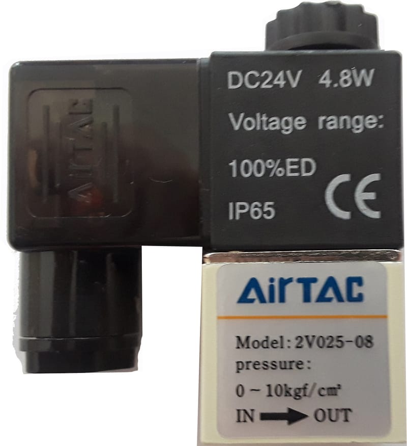 Electro-Válvula 2/2 vías NO G3/4" acción directa bobina DIN