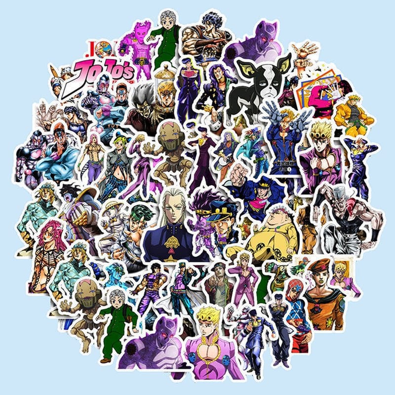 JOJO Bizarre Adventure Stickers 4K - Asia Store