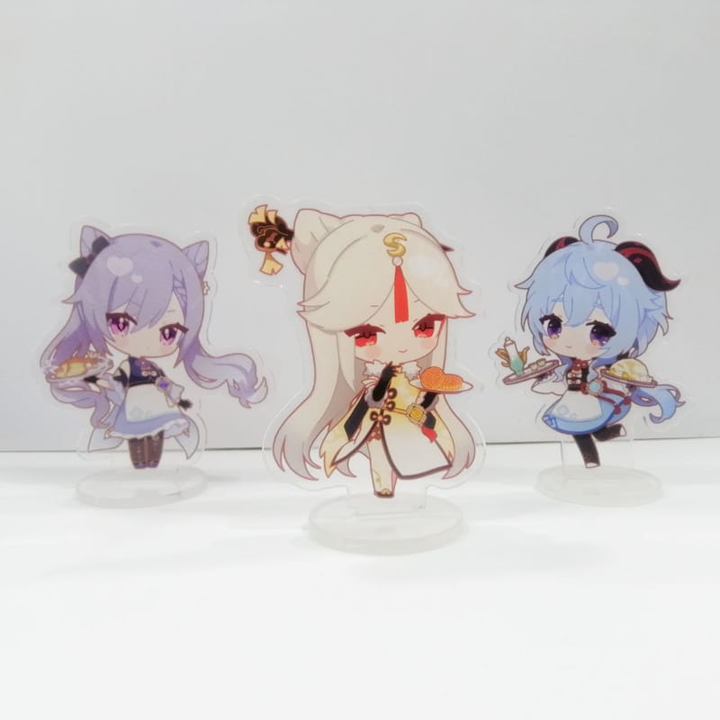 Small Genshin Impact Acrylics Stands - Asia Store