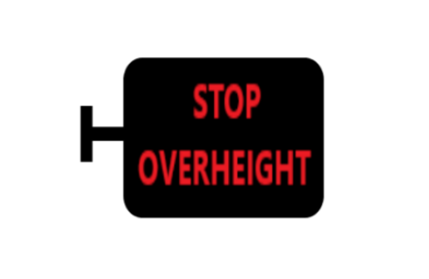 Vehicle Over Height Warning Sign, NZ | Active Warning Signs, NZ