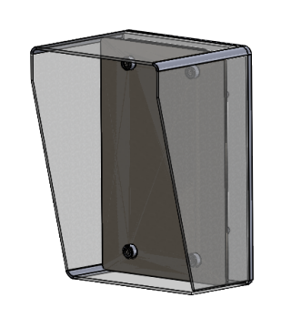 Custom Made Access Control Shroud | Custom Made Intercom Shroud