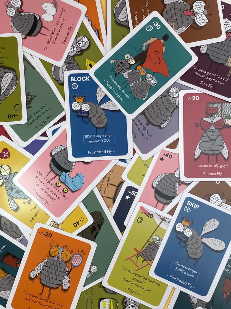 FFF card game Fly Funky Fly