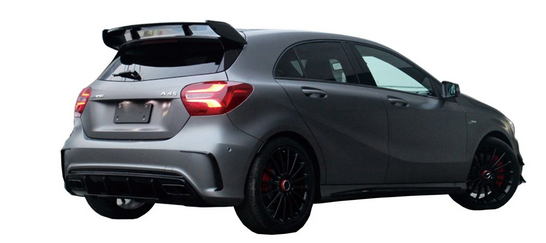 A-Class (W176) A45 AMG Style Rear Bumper Aero Canard Flicks pair ...