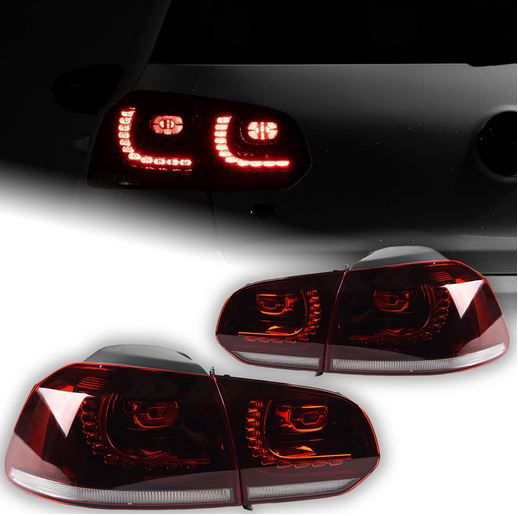 Golf7.5 Mk7.5 LED Tail Rear Lights for Volkswagen Golf 7 Mk7 Golf7 All ...