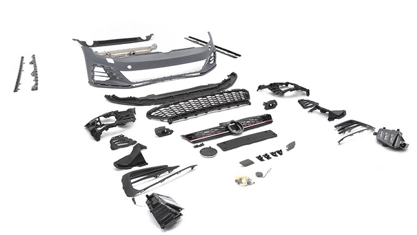 Automobile Parts Front and Rear Bumper for VW Golf VII 7 Mk7 2017 2018 ...