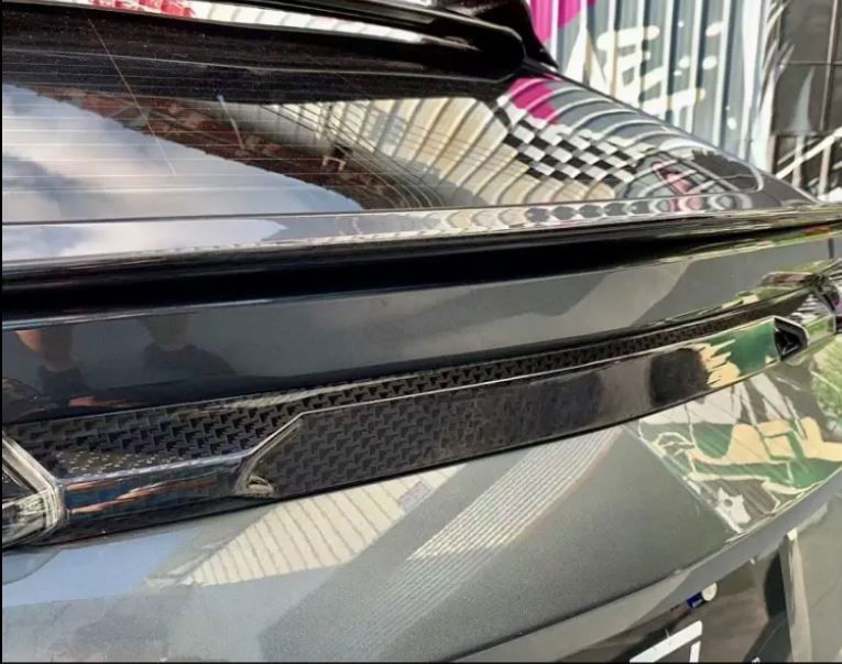 Dry carbon fiber Aventador SVJ body kit rear bumper front bumper for ...