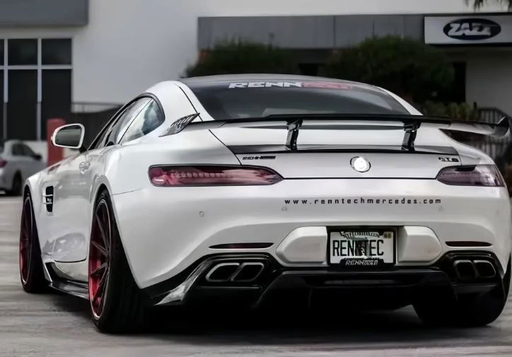 For Mercedes Benz AMG-GT equipped with RENNTECH style carbon fiber ...
