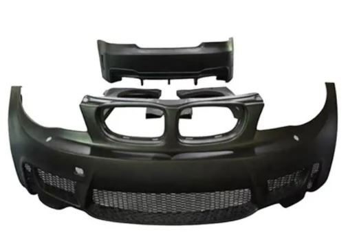 For Bmw E81 E82 E87 E88 1 Series 1M Tech Style Car wide bodykitBumpers ...