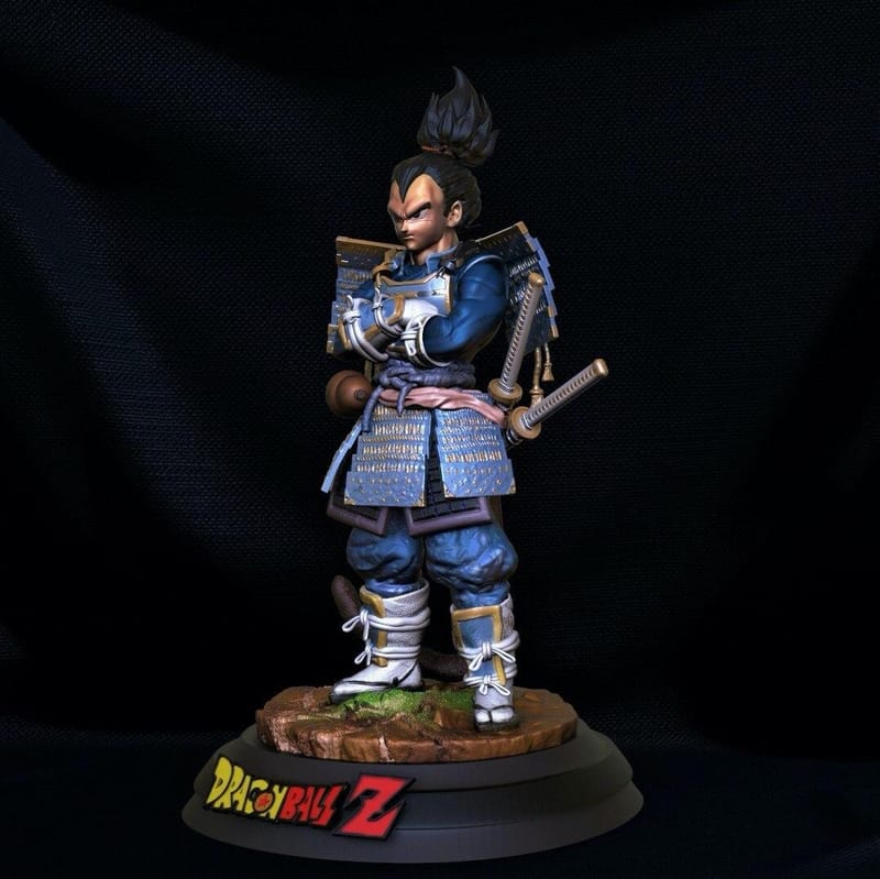 Vegeta Samurai - HQ - LTA Impresiones 3d