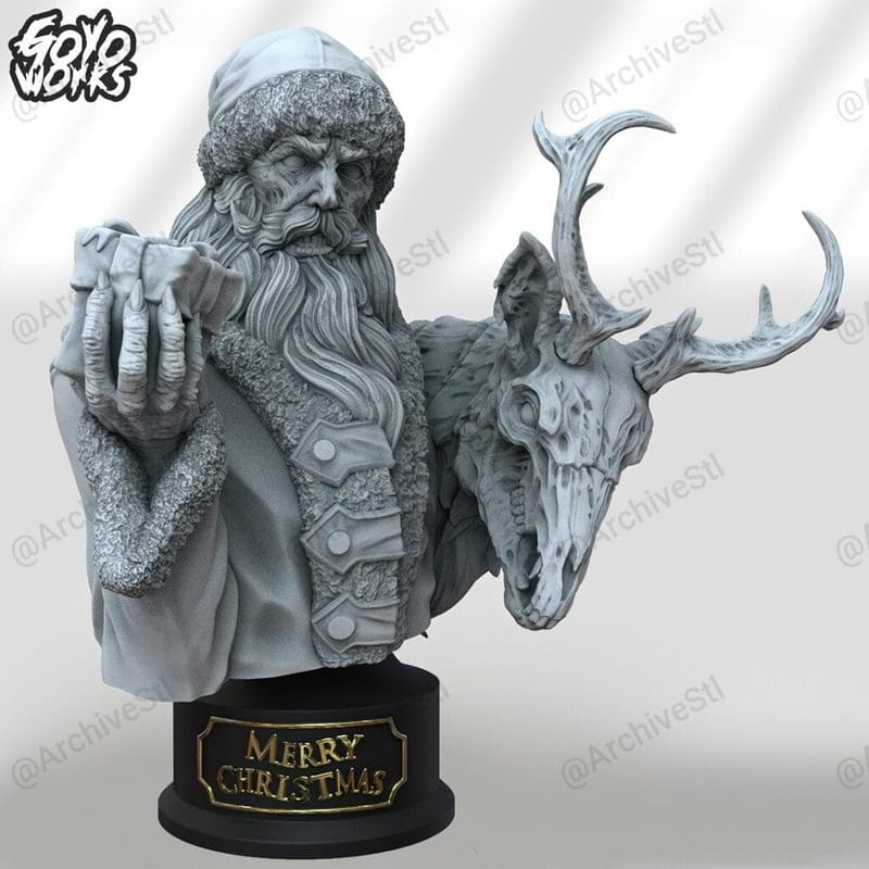 Santa + Pre-supports - LTA Impresiones 3d