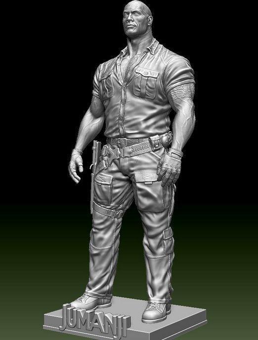 dr smolder bravestone dwayne johnson - LTA Impresiones 3d